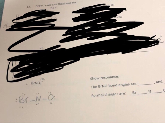 Solved 13. Draw Lewis Dot Diagrams for is: is: Al Show | Chegg.com