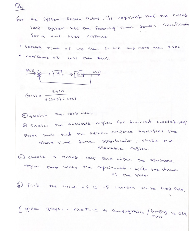 for the system shown below, its requiret that the | Chegg.com