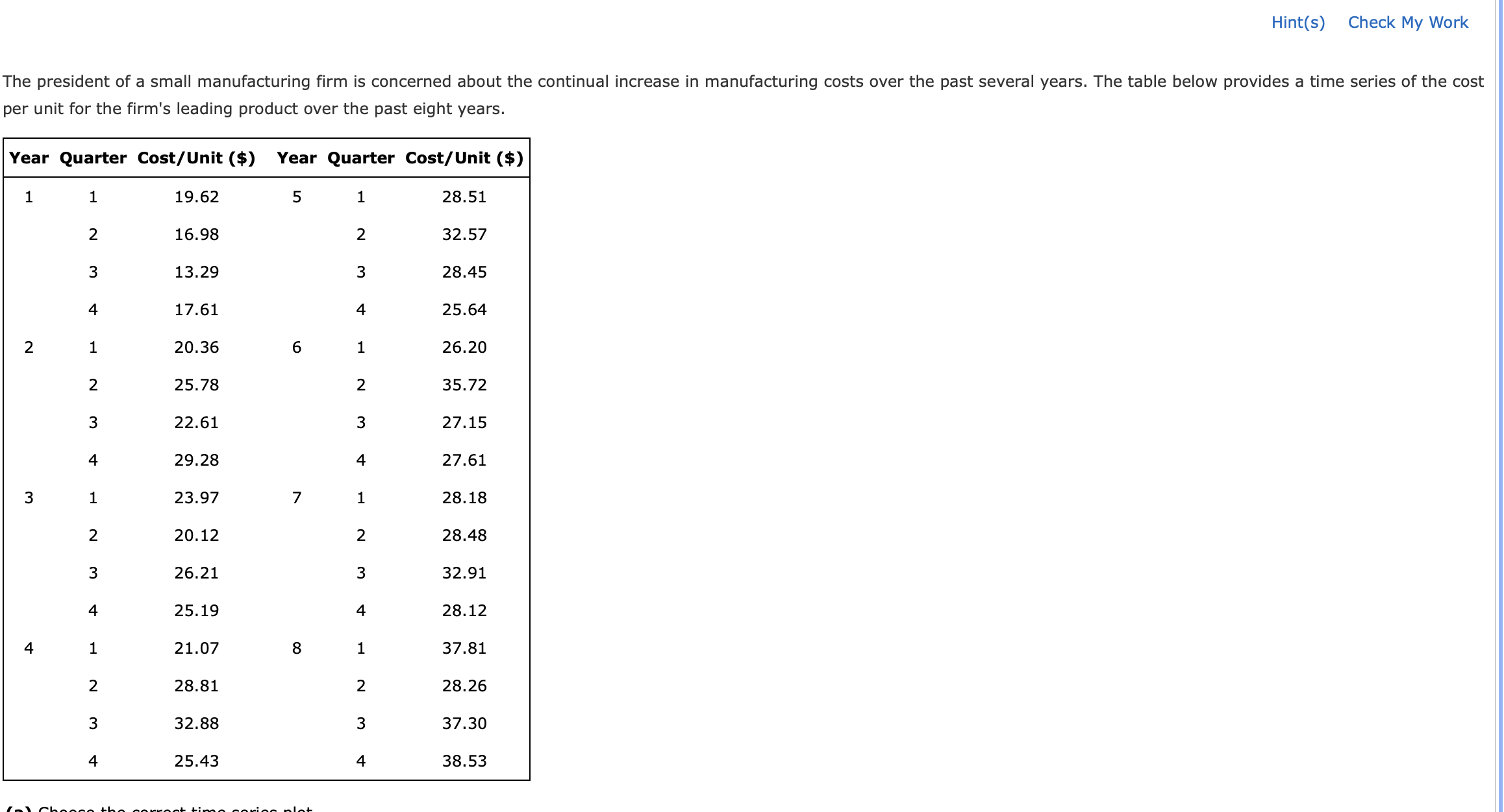 Solved The president of a small manufacturing firm is | Chegg.com