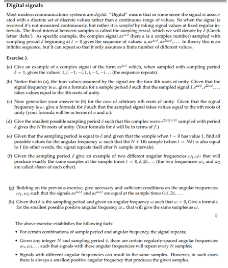 Solved Please do Exercise 3 part E-H and please show step by | Chegg.com
