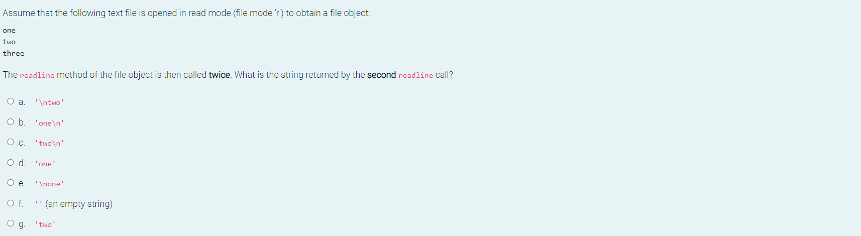 Solved Consider the following Python program: x = | Chegg.com