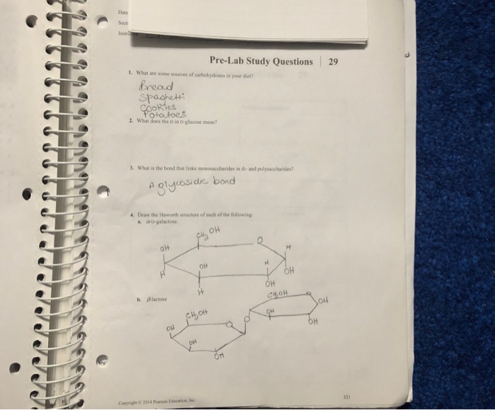 Solved Pre-Lab Study Questions 29 1. What are some sources | Chegg.com