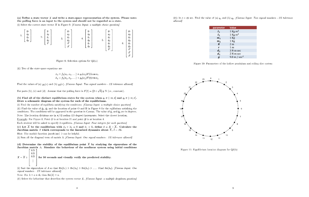 Problem 1 A group of Systems Modelling & Analysis | Chegg.com