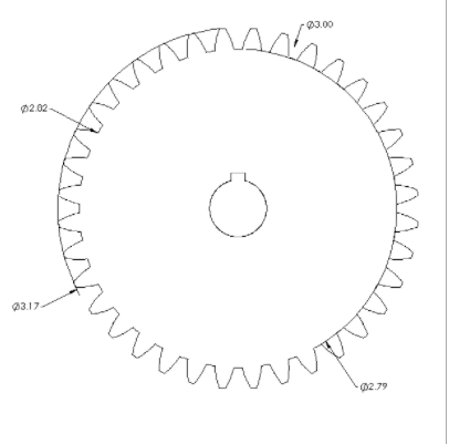 Solved a)Calculate the Addendum Radius if the Step Radius is | Chegg.com