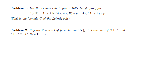 Solved Problem 1. Use the Leibniz rule to give a | Chegg.com