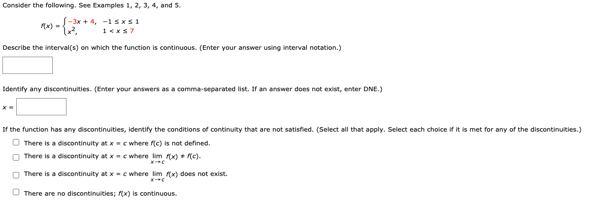 Solved TYPED VERSION: Consider the following. See Examples | Chegg.com