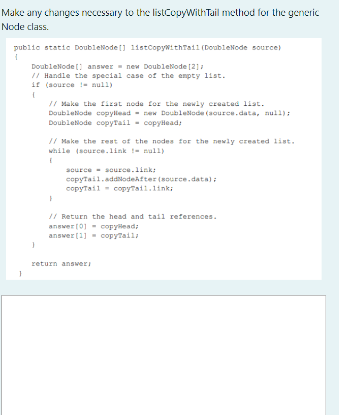 Solved Make any changes necessary to the header, fields, and | Chegg.com