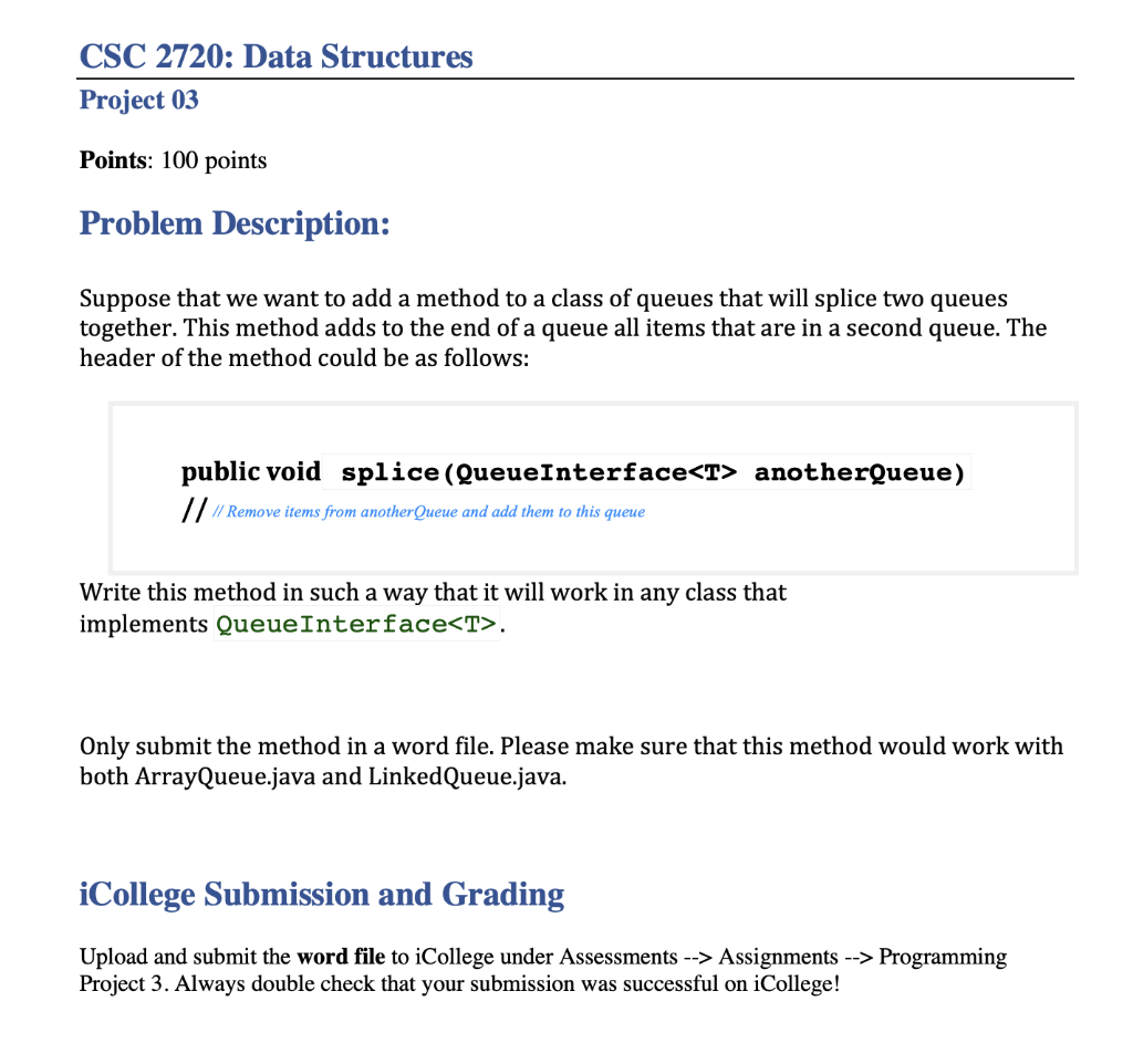 Solved Suppose that we want to add a method to a class of | Chegg.com