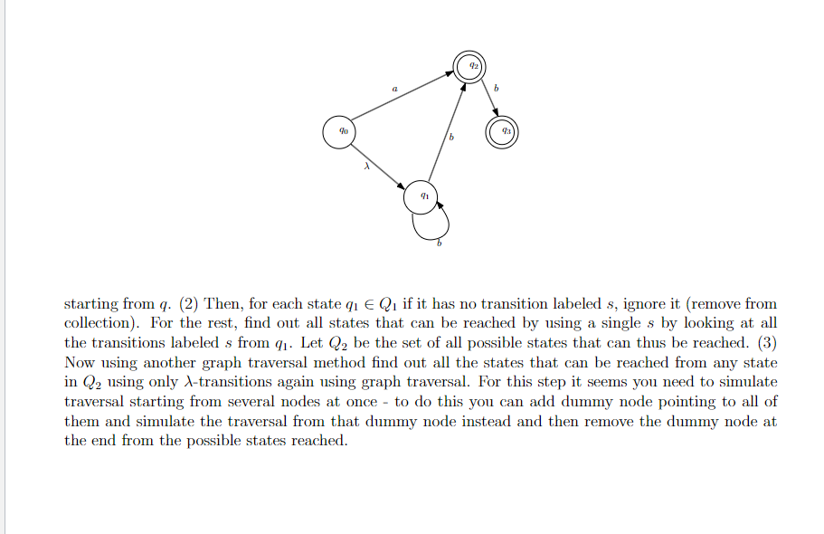 Solved Problem 1[100pts] For a NFA M=(Q,Σ,δ,q0,F) we want to | Chegg.com