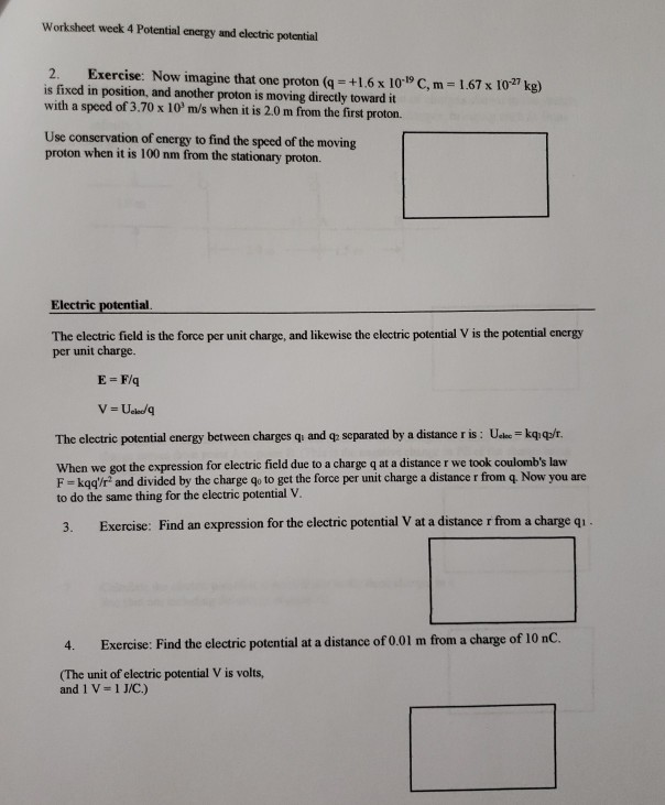 Solved Worksheet Weck 4 Potential Energy And Electric Chegg solved-worksheet-weck-4-potential-energy-and-electric-chegg