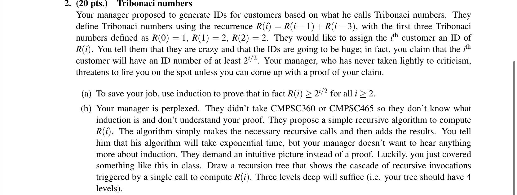Solved Your Manager Proposed To Generate Ids For Customers 
