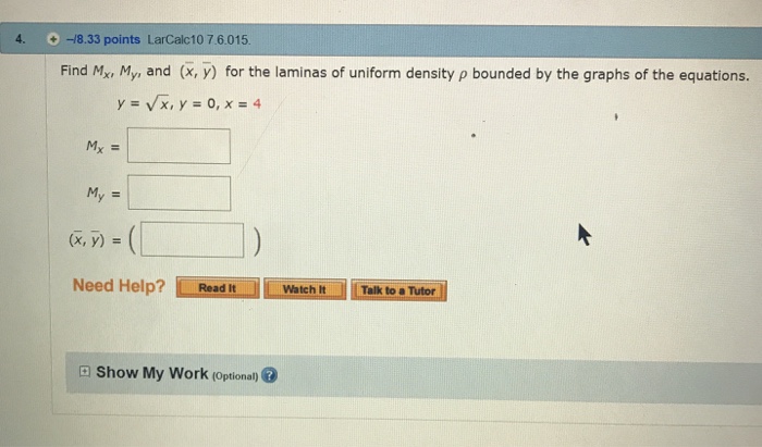 Solved Explain what M sub x and M sub y represents and what | Chegg.com