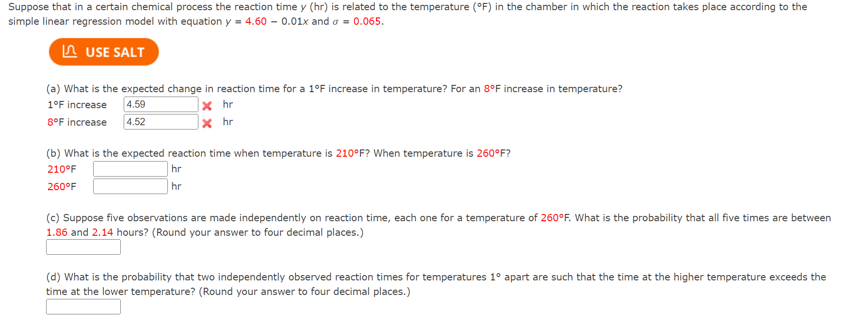 Solved ple linear regression model with equation | Chegg.com