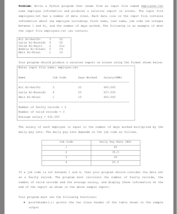 Solved I need help solving given python problem using ( | Chegg.com