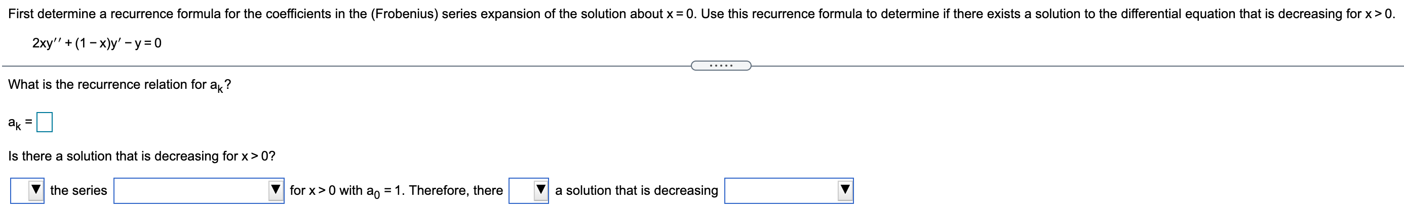 Solved First Determine A Recurrence Formula For The