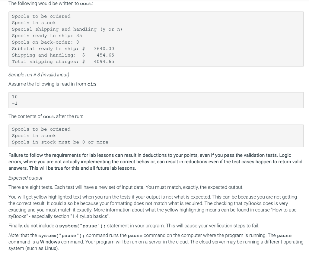 Solved Part of lab lesson 7 There are two parts to lab | Chegg.com