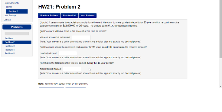 Solved Homework Sets HN21 Problemi 2 User Satings Grades | Chegg.com