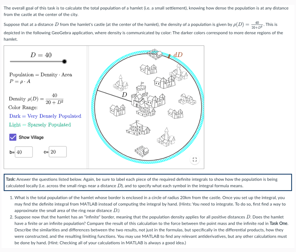 Solved The overall goal of this task is to calculate the | Chegg.com