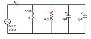 Solved Solve and analyze the following parallel RLC circuit? | Chegg.com