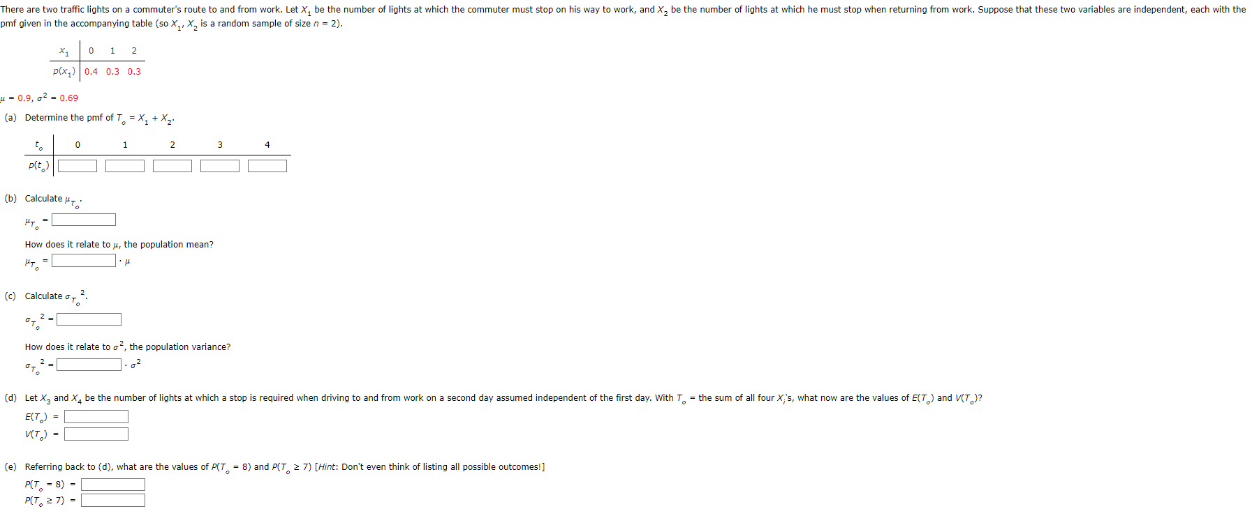Solved pmf given in the accompanying table (so X1,X2 is a | Chegg.com