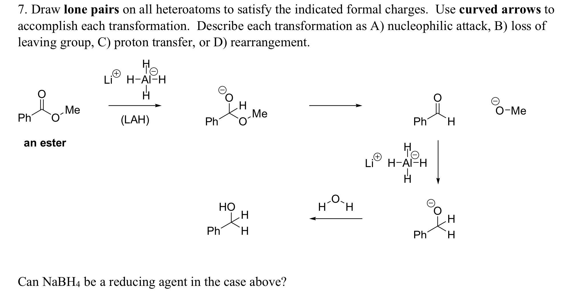 Solved 7. Draw lone pairs on all heteroatoms to satisfy the | Chegg.com