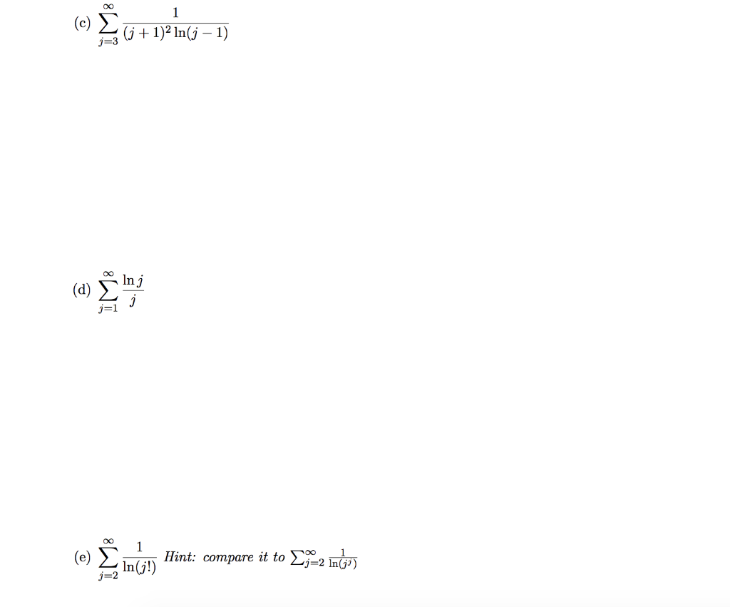 Solved Use the comparison test, limit comparison test, | Chegg.com