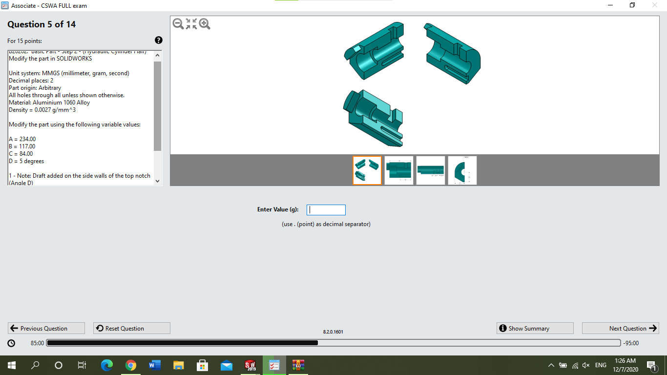 Solved Associate - CSWA FULL exam Question 5 of 14 For 15 | Chegg.com