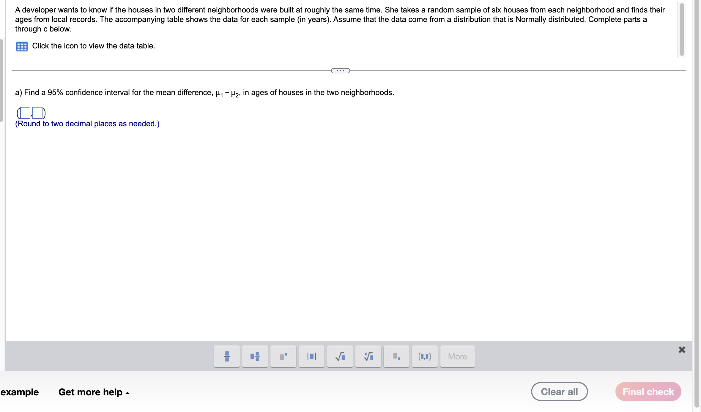through c below.Click the icon to view the data | Chegg.com