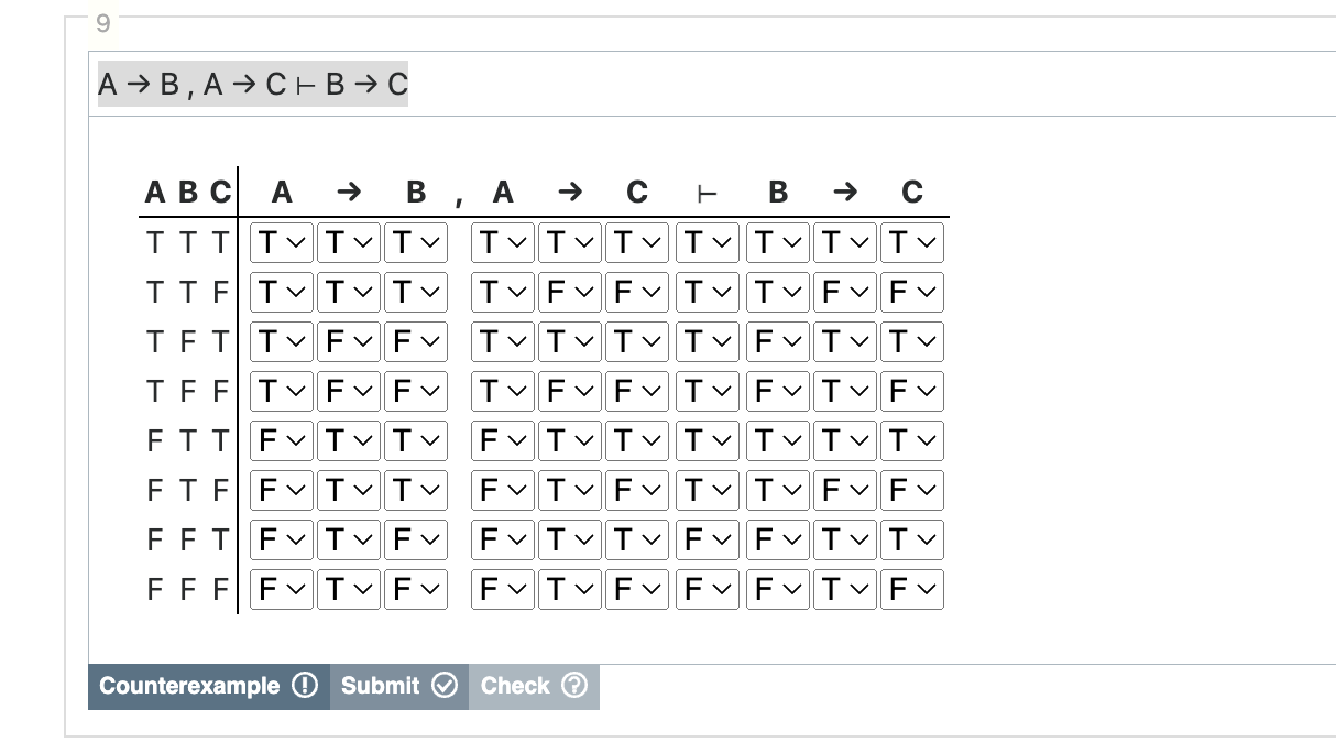 How Do I Complete This Truth Table 0479
