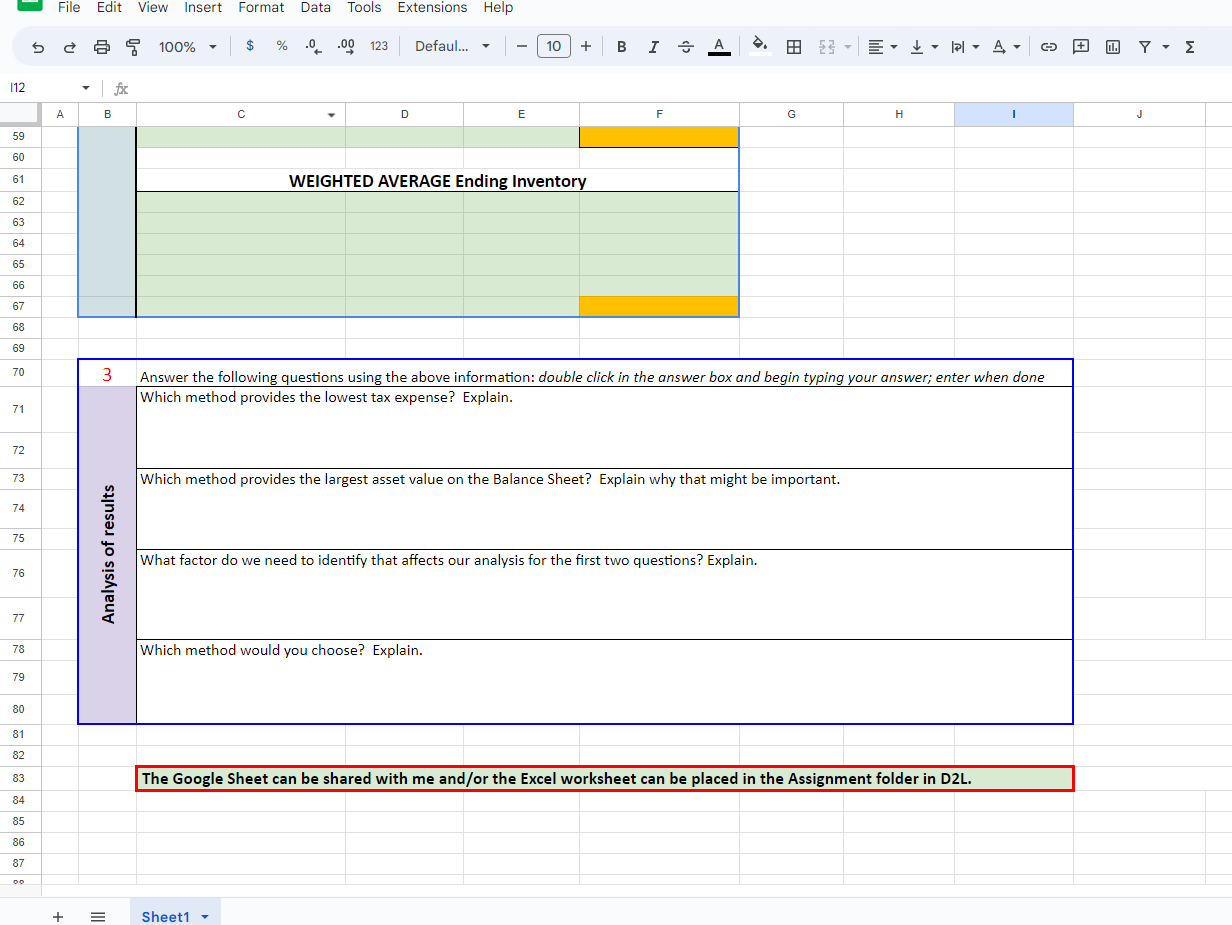 Solved File Edit View Insert Format Data Tools Extensions 7576