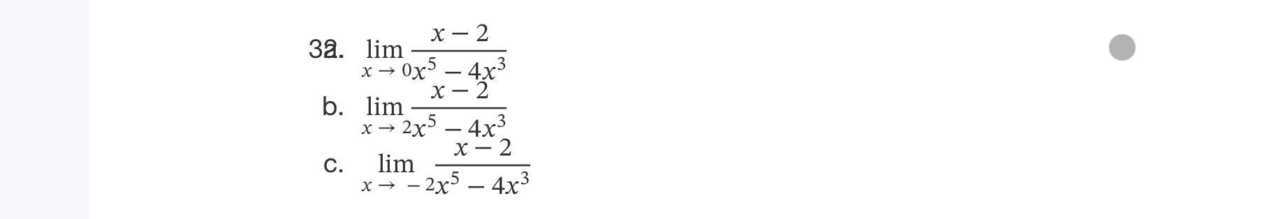 Solved Determine the limit | Chegg.com