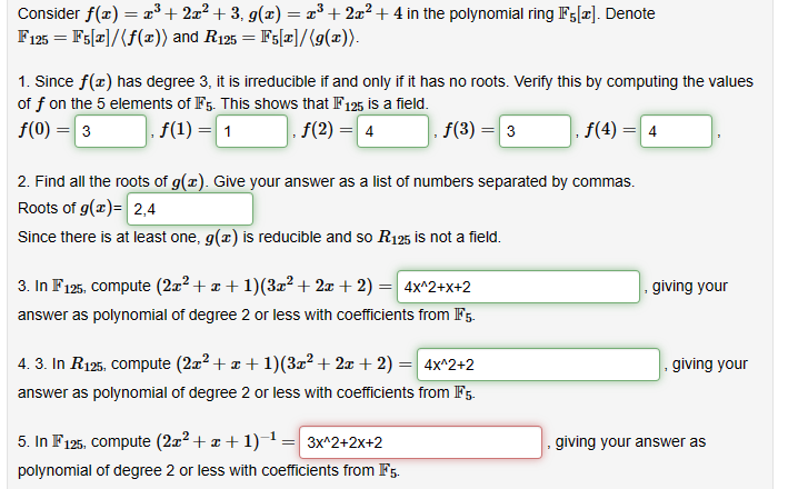 Solved Only Question 5 ﻿please! | Chegg.com