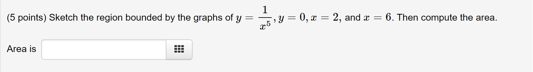 Solved (5 ﻿points) ﻿Sketch the region bounded by the graphs | Chegg.com