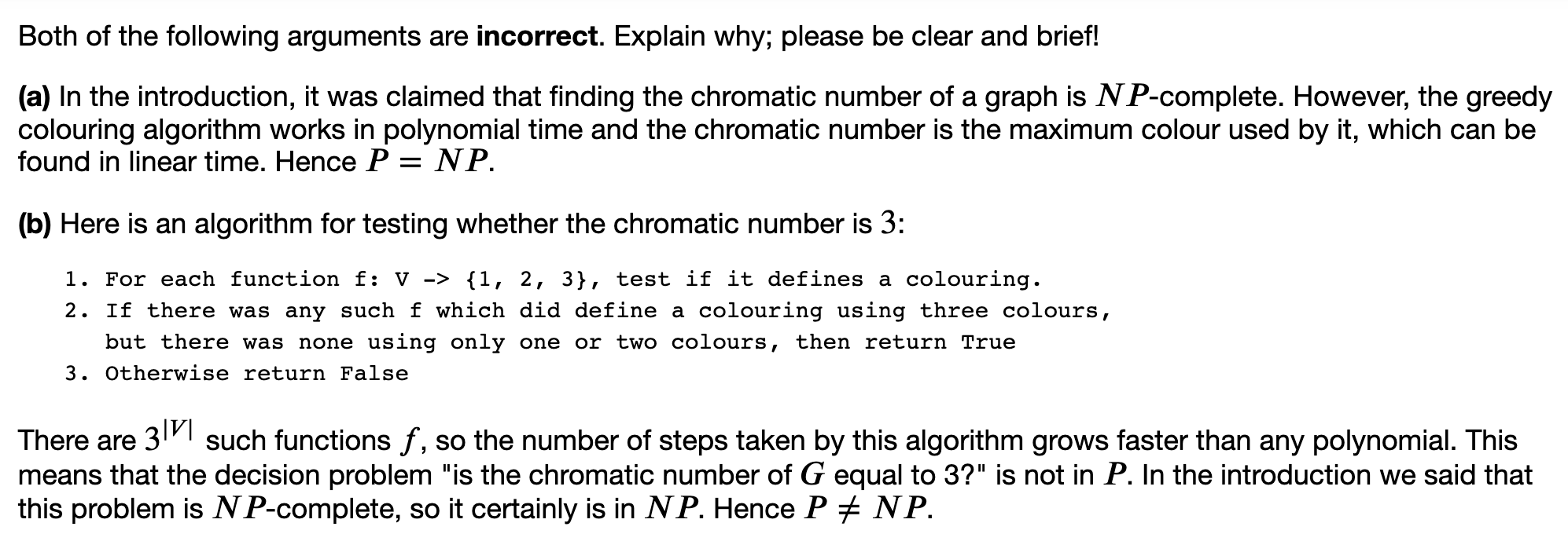 Solved For A Positive Integer K A K Colouring Of A Graph 0856