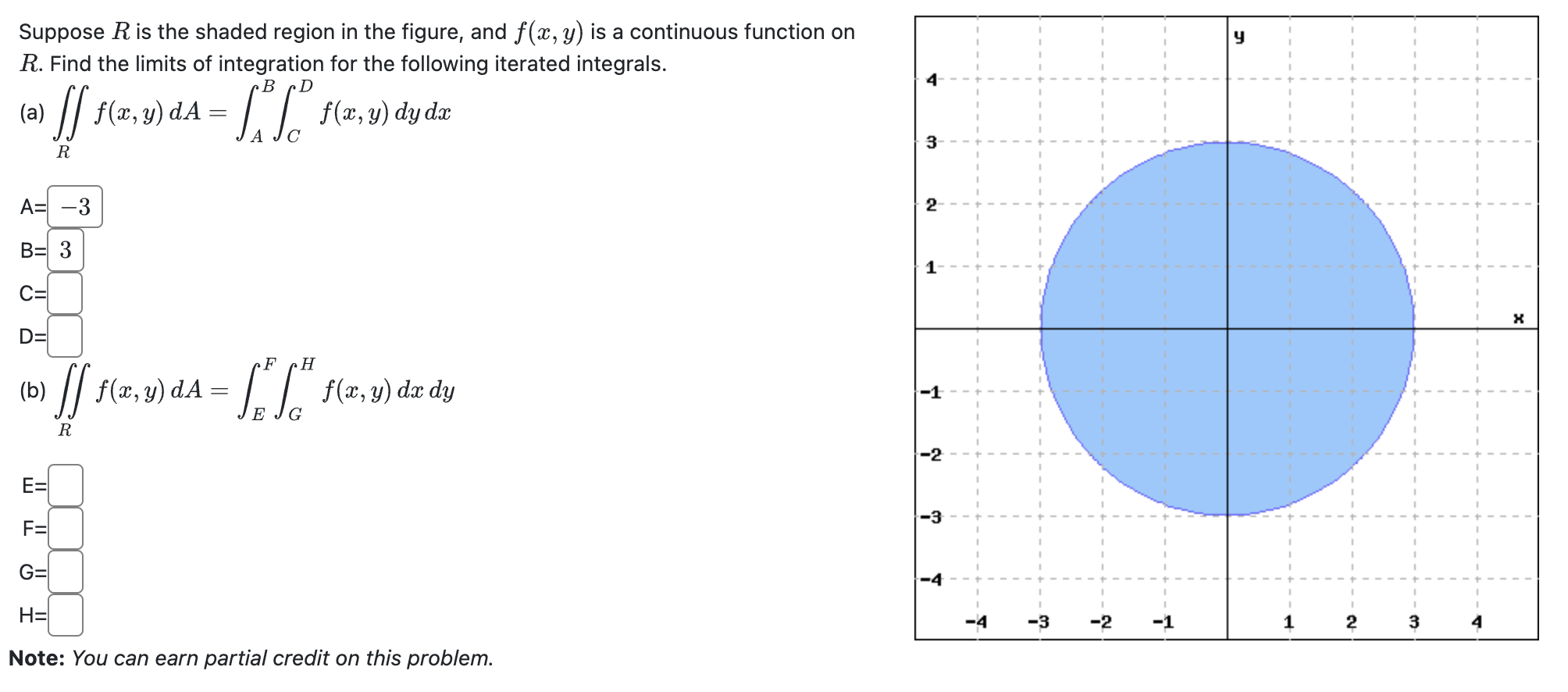 Solved Suppose R ﻿is the shaded region in the figure, and | Chegg.com