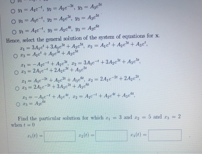 Solved Let A1 Z2 And Zs Be Functions Of The Independent