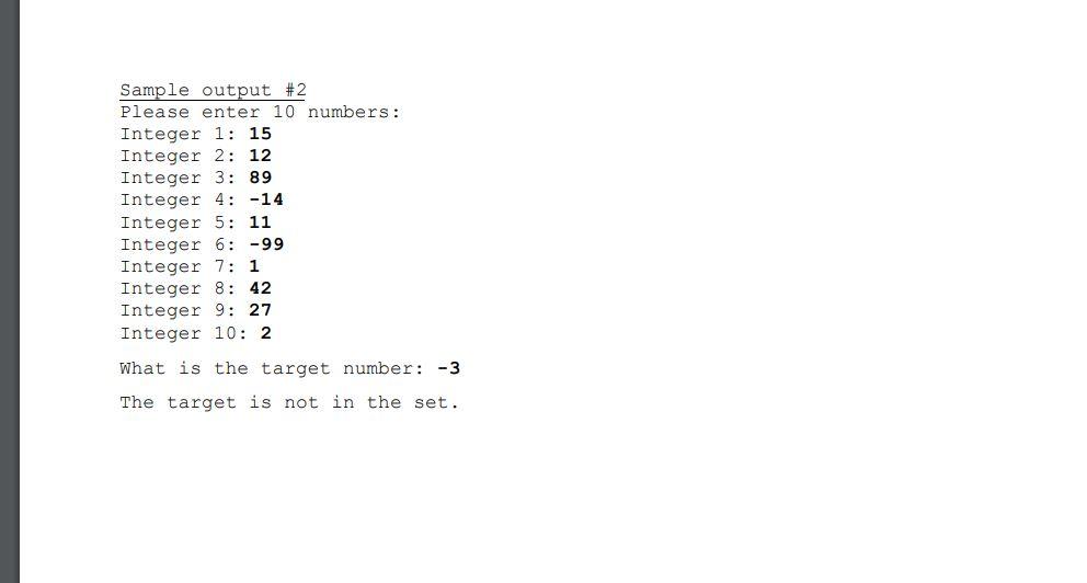 Solved Lab9A: Warmup. Write a program that uses an array (of | Chegg.com