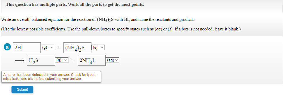 Solved This question has multiple parts. Work all the parts | Chegg.com