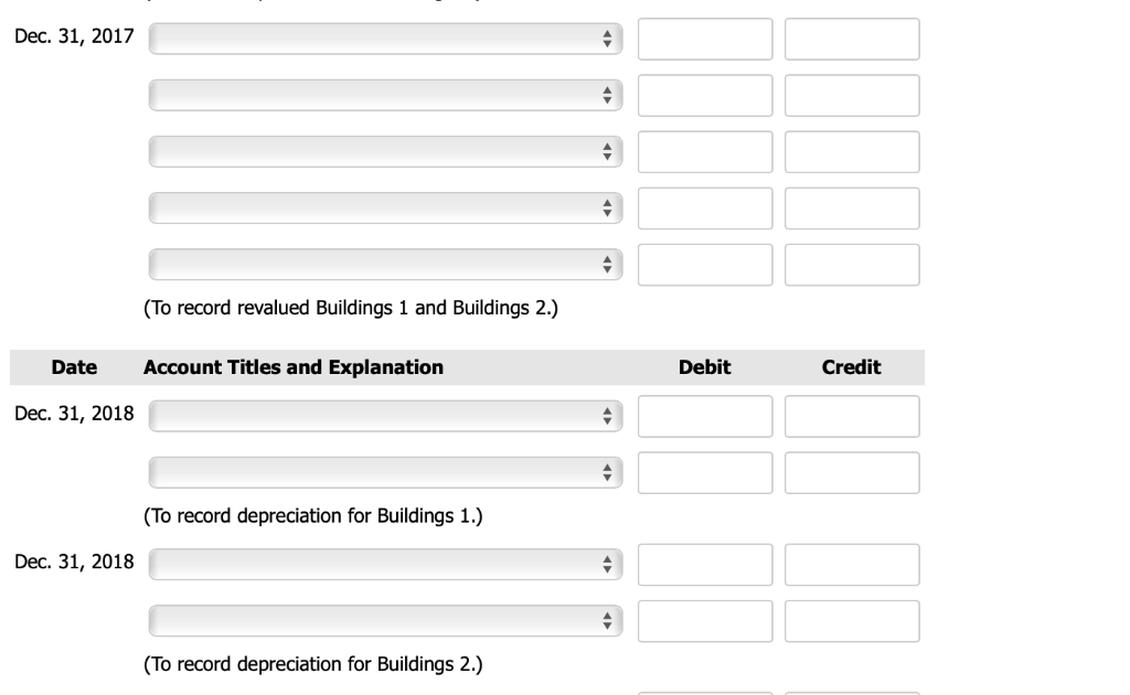 Solved Prepare the journal entries required for 2017 and | Chegg.com