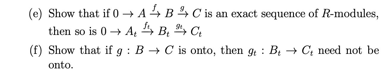 Solved 10. [10 marks] Let R be an integral domain. Let A be | Chegg.com