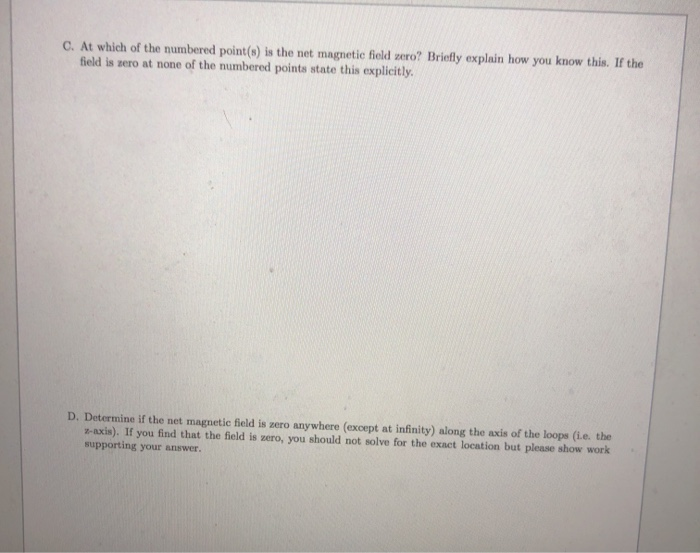 Solved Three identical and equally spaced circular loops | Chegg.com