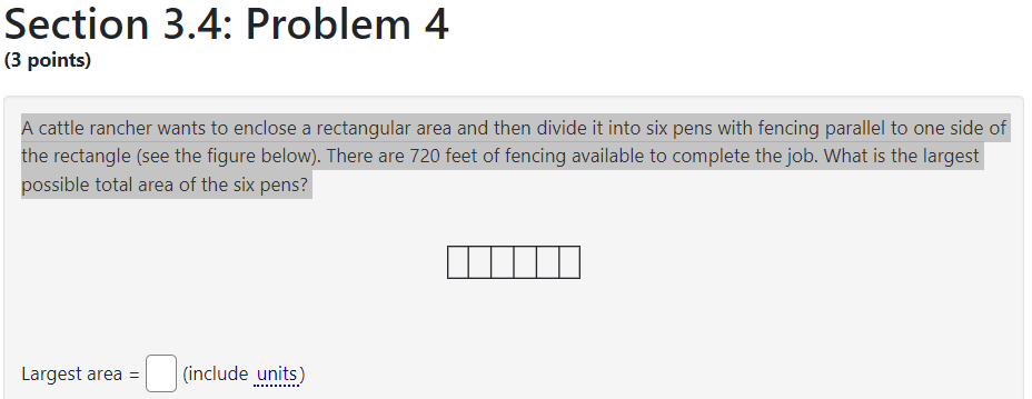 Solved Section 3.4: Problem 4 (3 points) A cattle rancher | Chegg.com