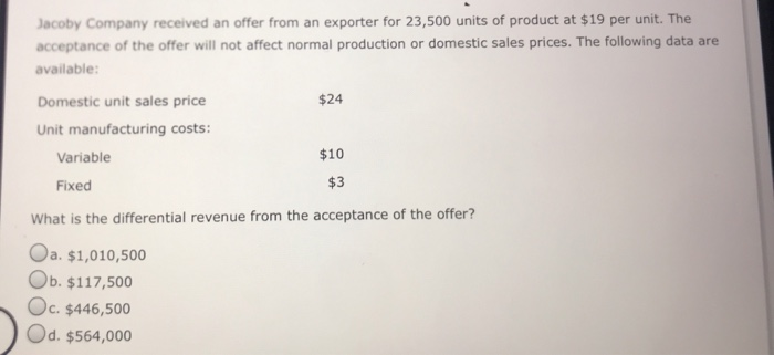 Solved Co can further process Product B to produce Product | Chegg.com
