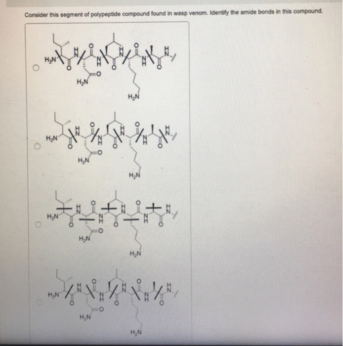 Solved Consider this segment of polypeptide compound found | Chegg.com