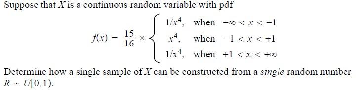 Solved Suppose that X is a continuous random variable with | Chegg.com