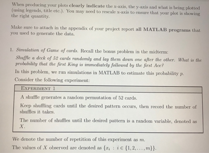 When producing your plots clearly indicate the | Chegg.com