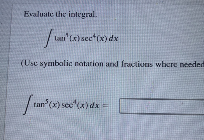 Solved Evaluate the integral. tan (x) sec (x) dx (Use | Chegg.com