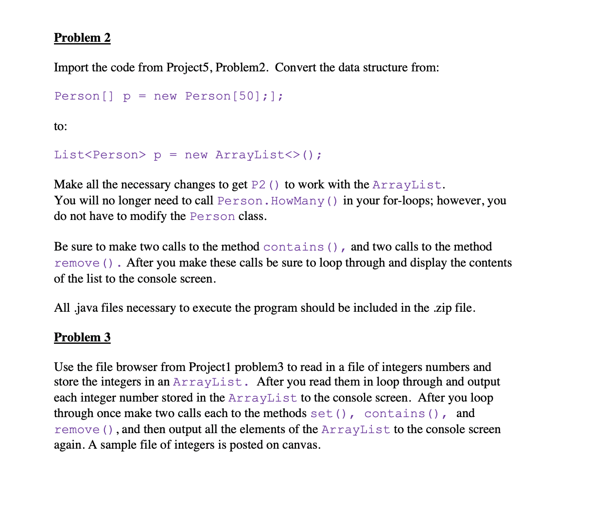 Solved Import the code from Project5, Problem2. Convert the | Chegg.com