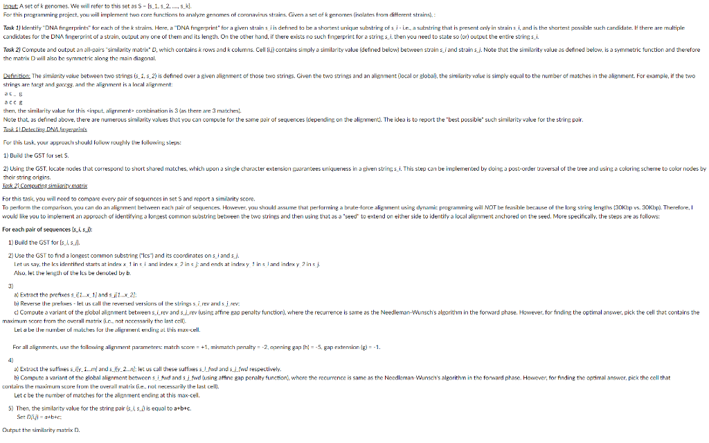 Solved For this assignment you can assume that there is only | Chegg.com