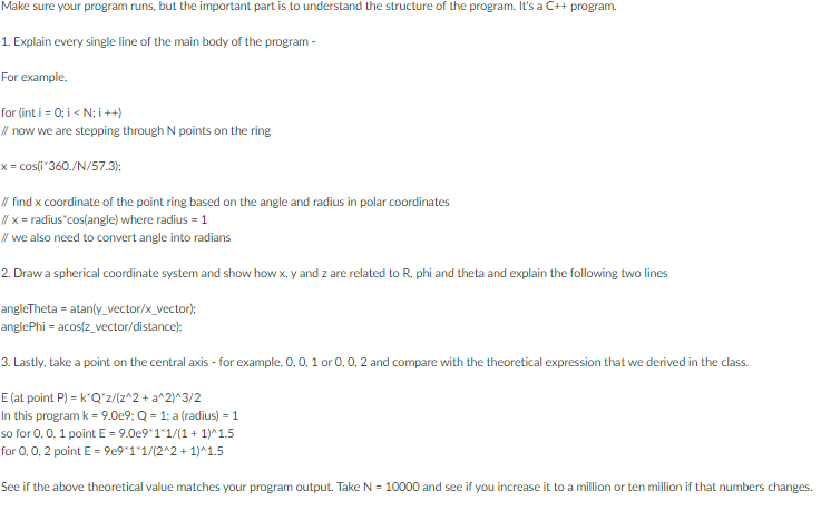 1. You need ti type in the program in onlinegdb, run | Chegg.com